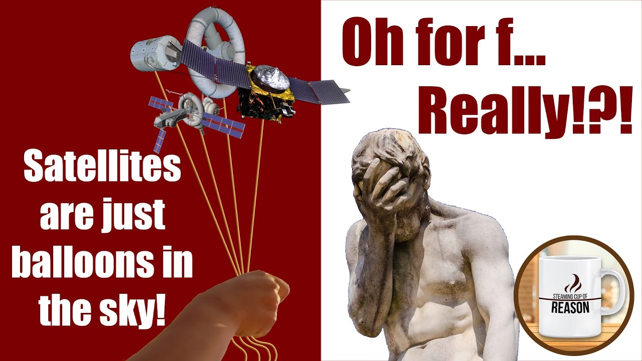 Satellites are just helium balloons! Really!?! - YouTube