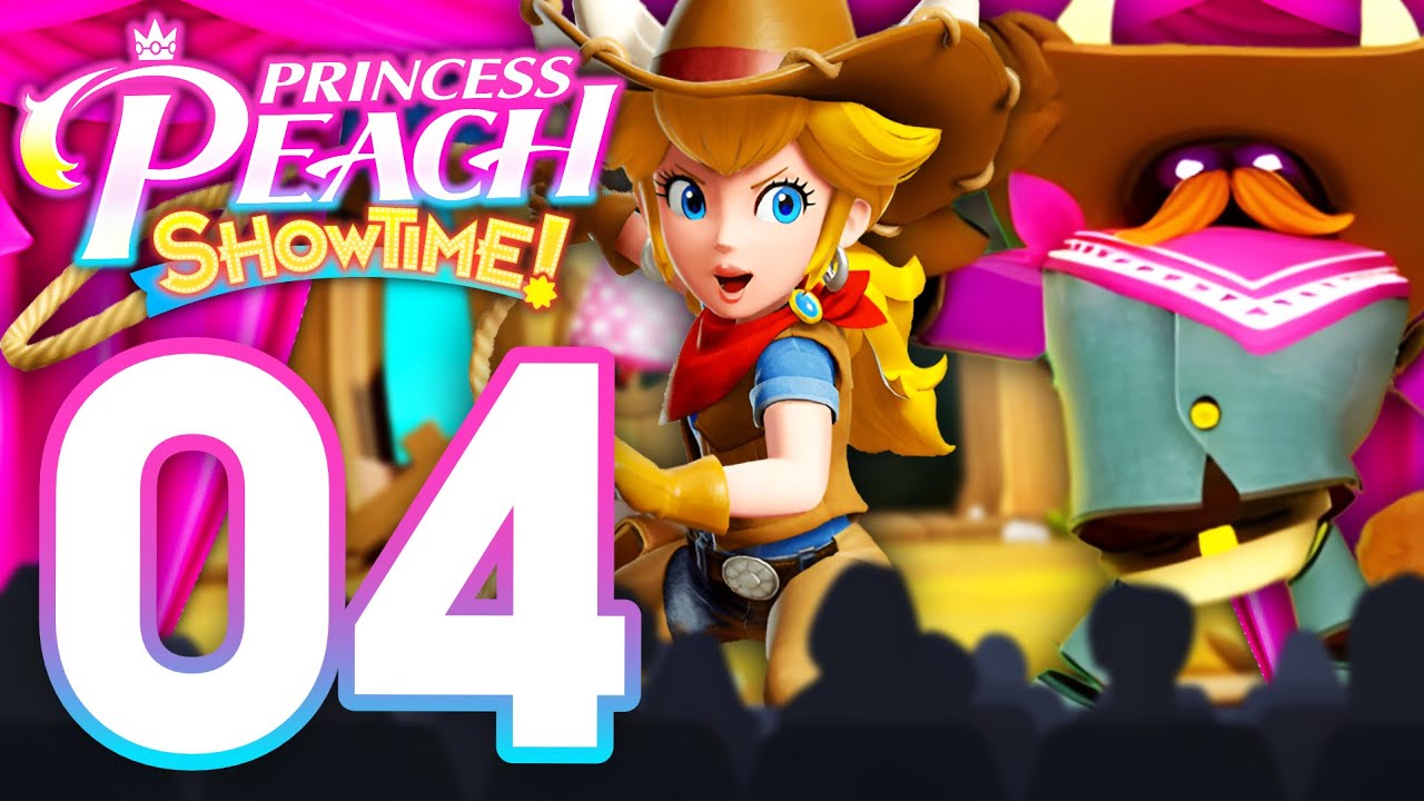 COWGIRL PEACH vs. MAFIABOSS COWBOY 🎀 Princess Peach: Showtime! [04 ...