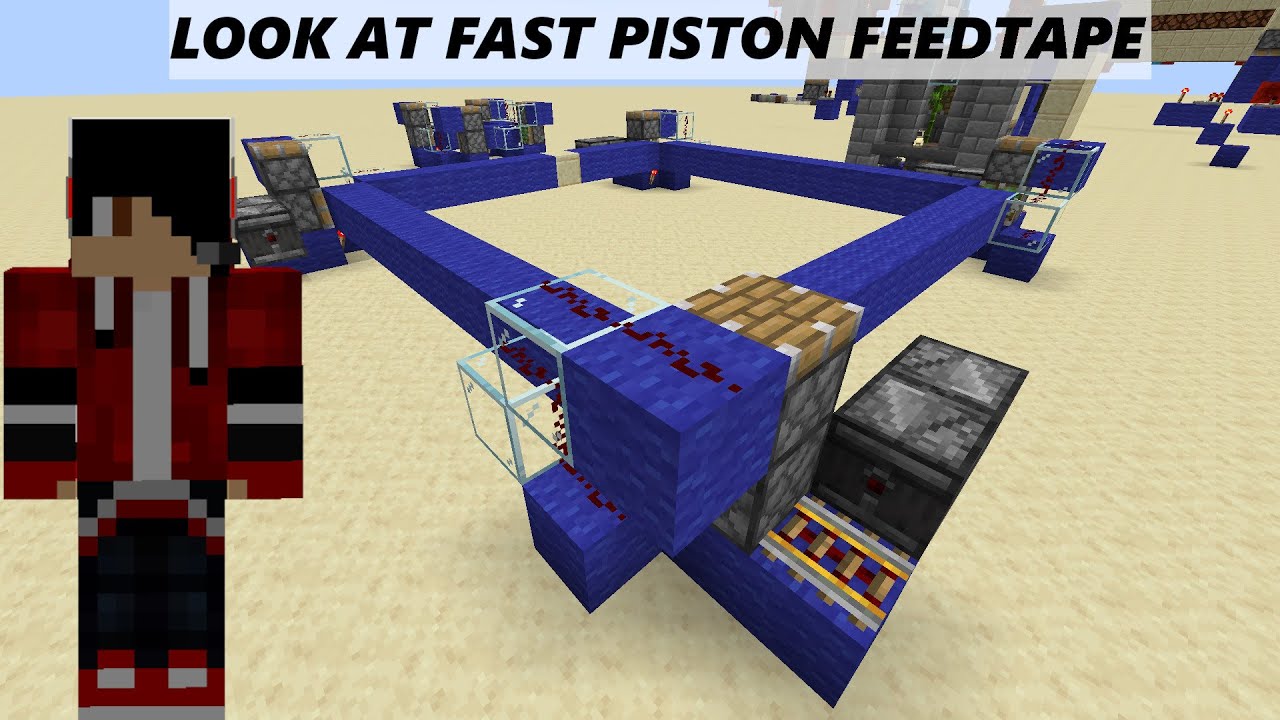 Looking At Fast Piston Feed Tape - YouTube