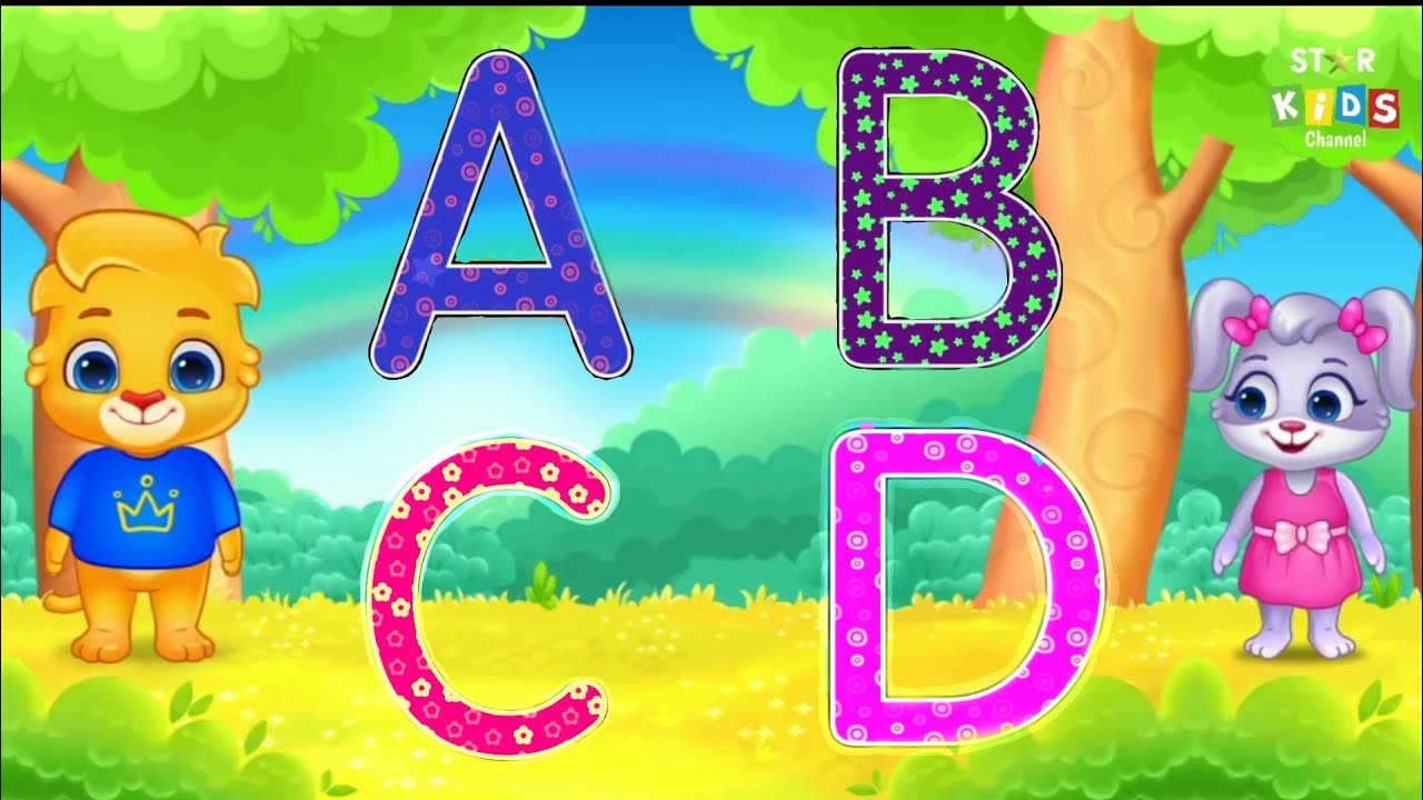 ABCD Alphabet Reading In Little Teachers Lucas And Ruby ll Creation By ...