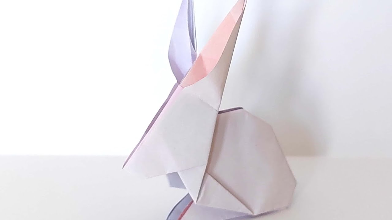 Origami Rabbit Tutorial - YouTube
