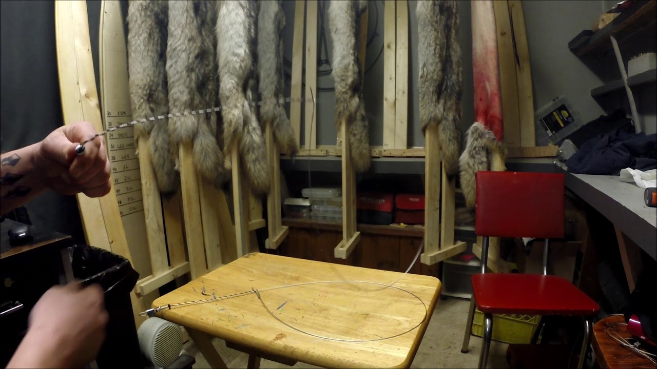 Snares and support wire - YouTube