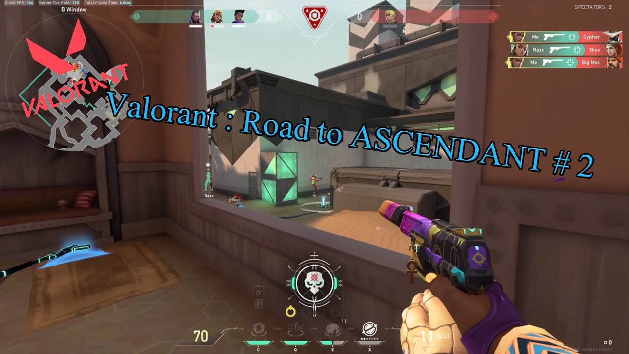 Valorant : Road to ASCENDANT # 2 - YouTube