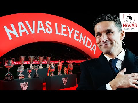 El emotivo acto de despedida de Jesús Navas con su Sevilla FC