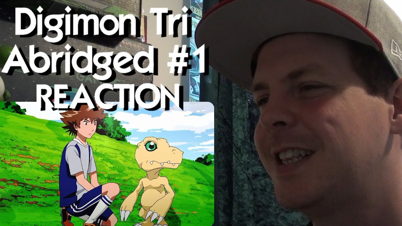 Digimon Tri Abridged - Ep1: Genesis Of Nostalgia REACTION - YouTube