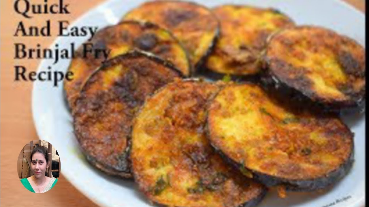 Quick and easy Brinjal Fry Recipe - YouTube