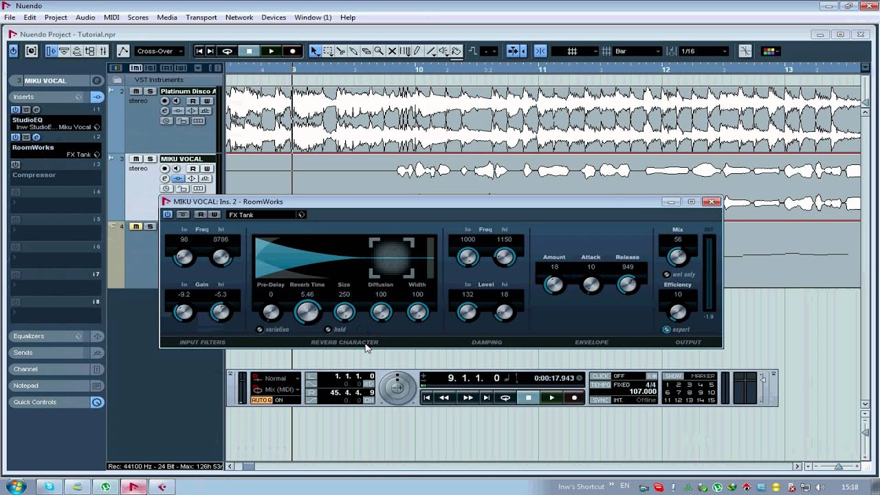 Vocaloid Editor Tutorial ขั้นทำเพลง 5/5 : Mixdown - YouTube