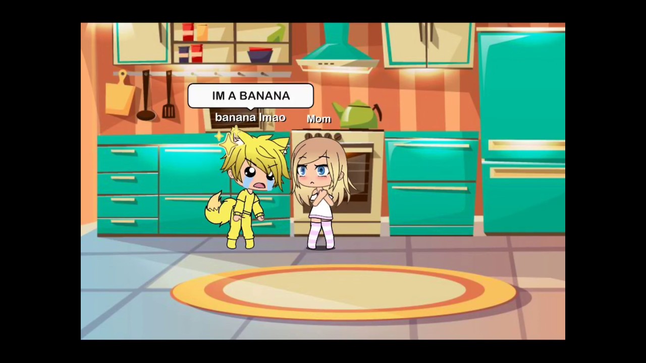 I’m a banana (meme) (cringe) - YouTube