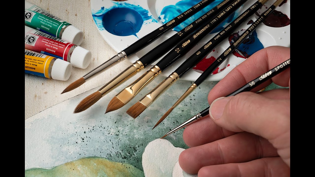Silver Brush Limited Specialty Brushes - YouTube