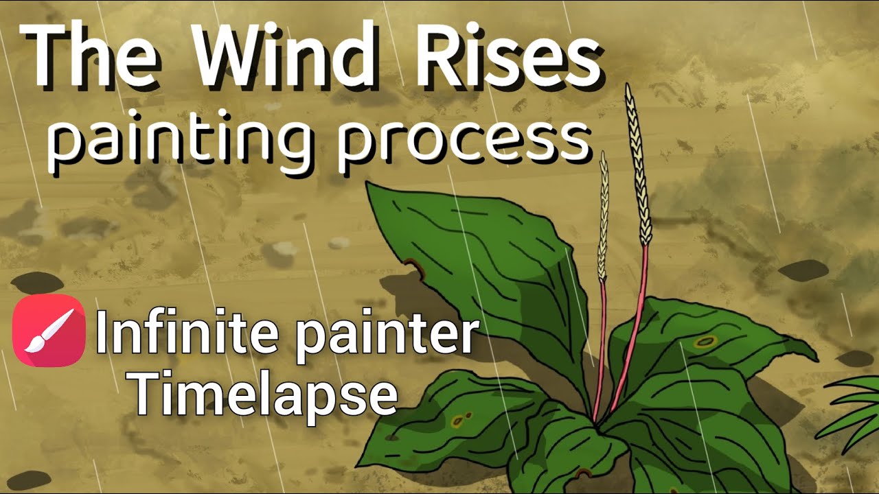 The Wind Rises - Painting Process time-lapse - | Ghibli studio ...