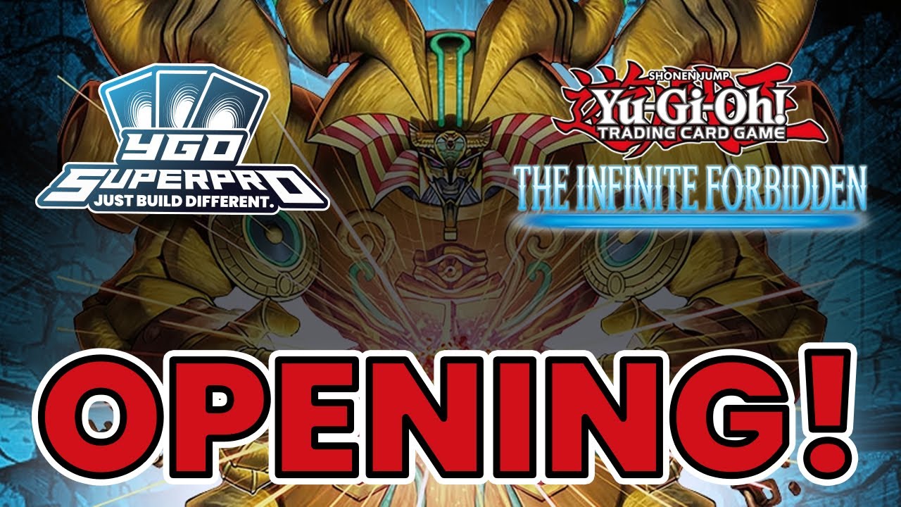 Yu-Gi-Oh! The Infinite Forbidden Booster Box Opening! - YouTube