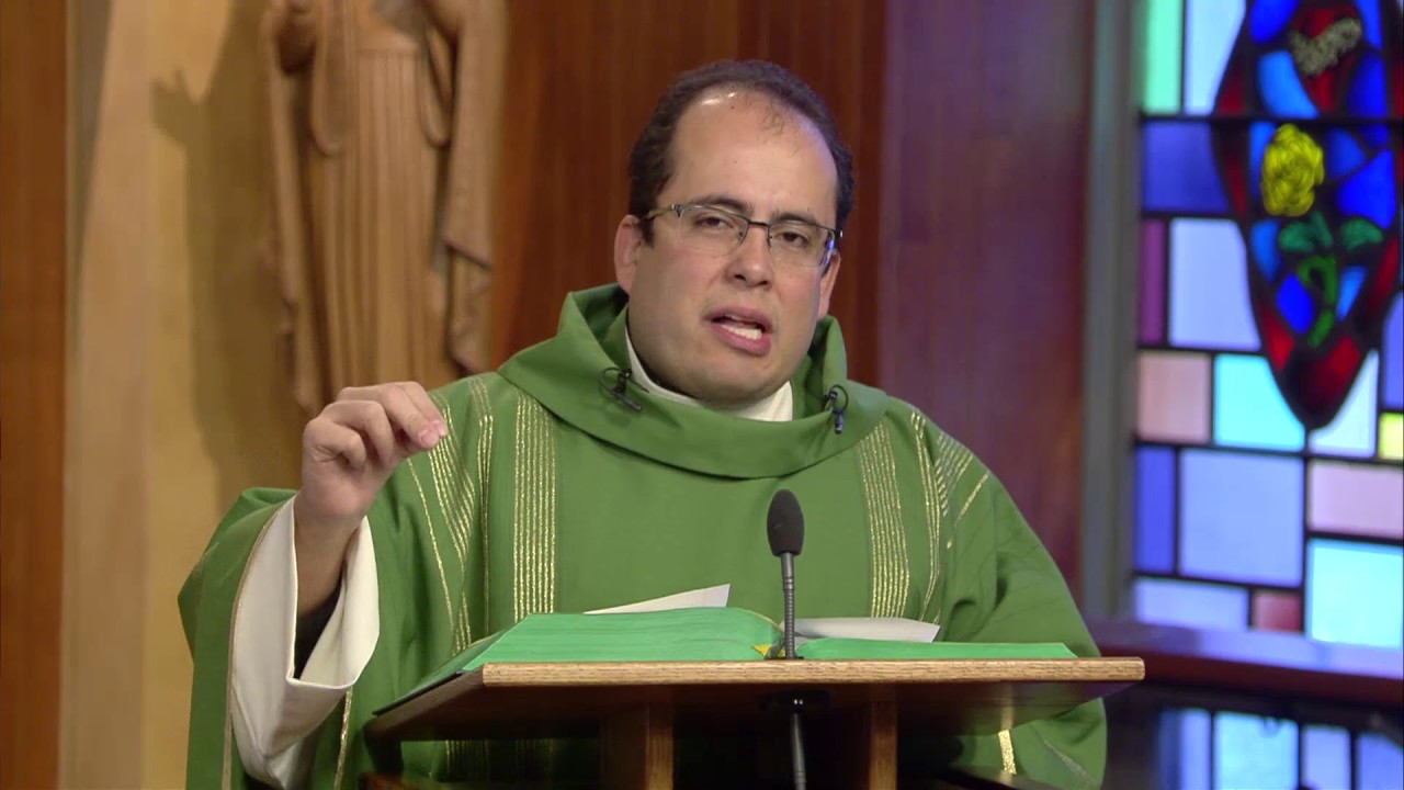 Bearing Witness | Homily: Father Carlos Suarez - YouTube