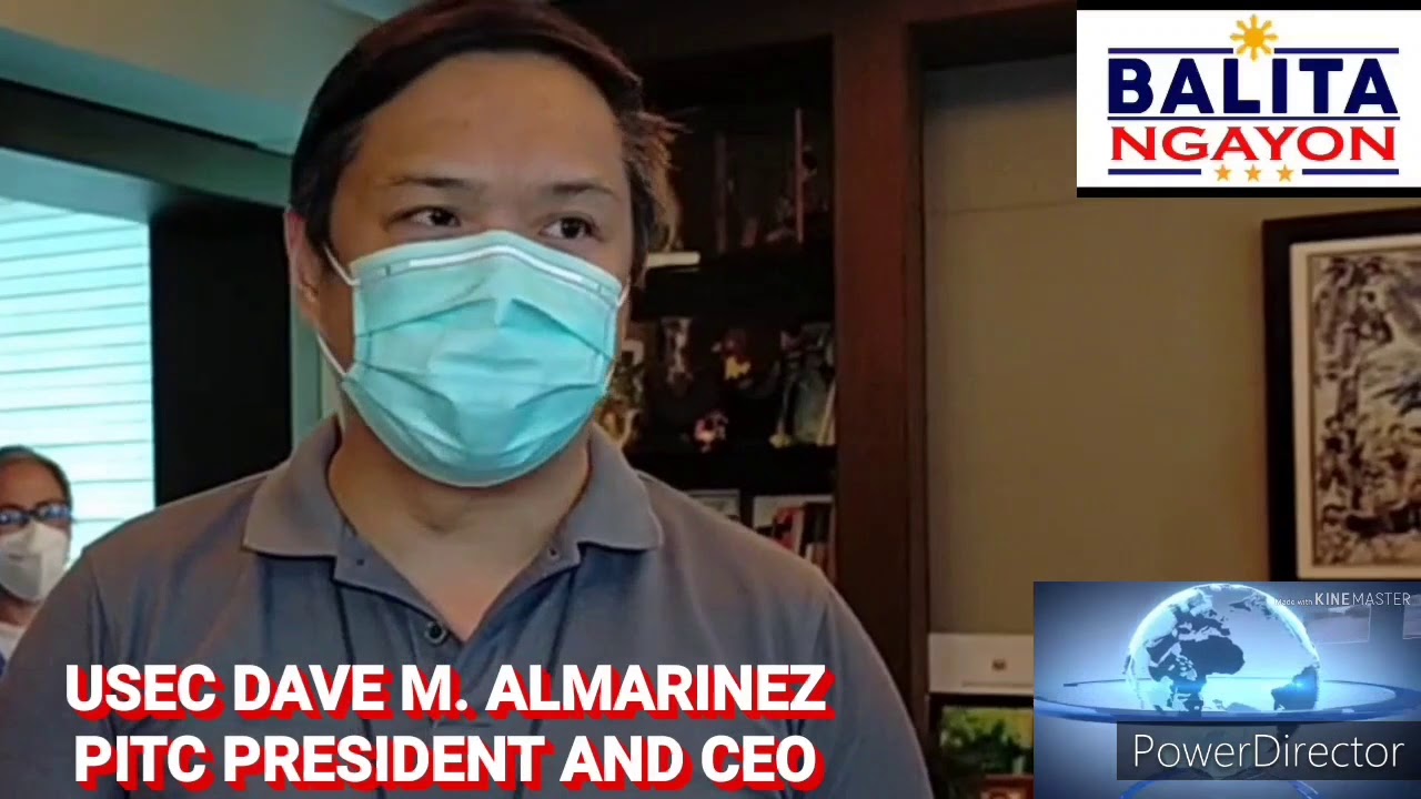 USEC DAVE M. ALMARINEZ PITC PRES. AND CEO NAMAHAGI NG PPE SA 1ST ...