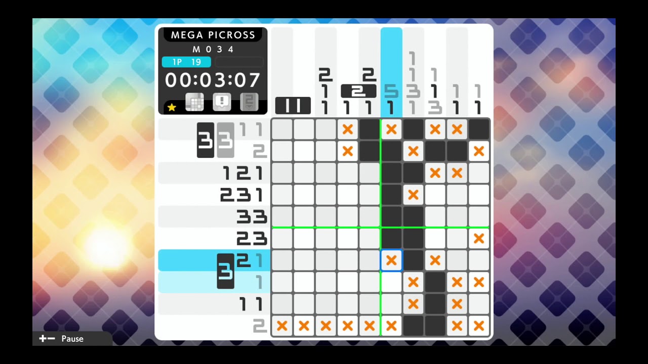 Picross S4 Switch M034 - YouTube