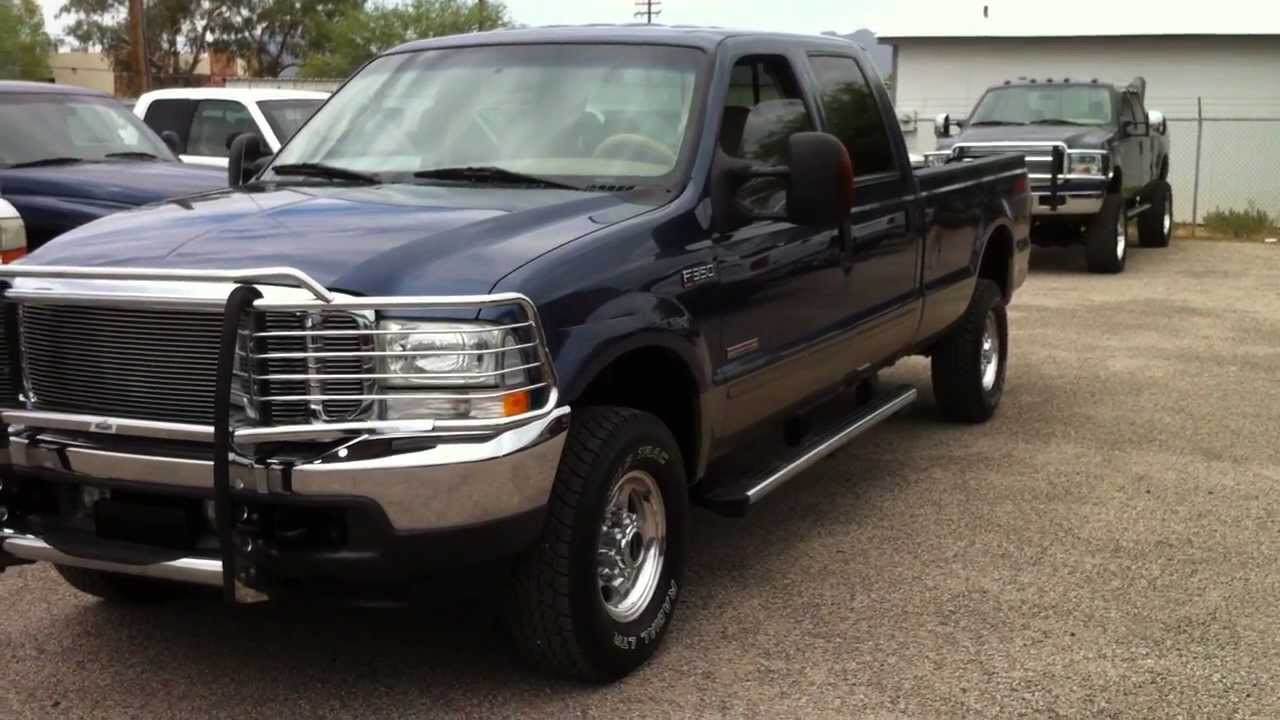 2004 Ford F350 4x4 Diesel - YouTube