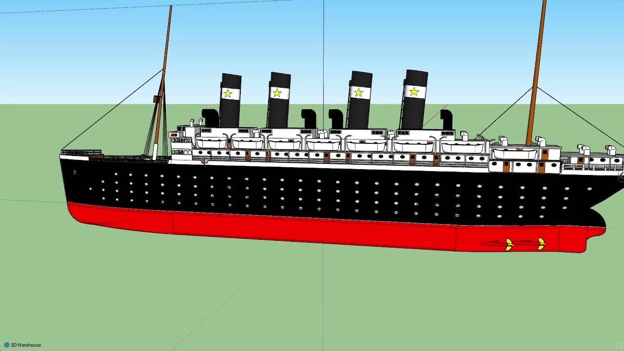 My model of S S Roxstar (3 Versions) - YouTube