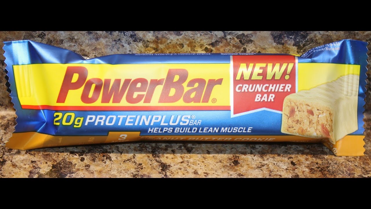 PowerBar: Peanut Butter Cookie Taste Test & Review - YouTube
