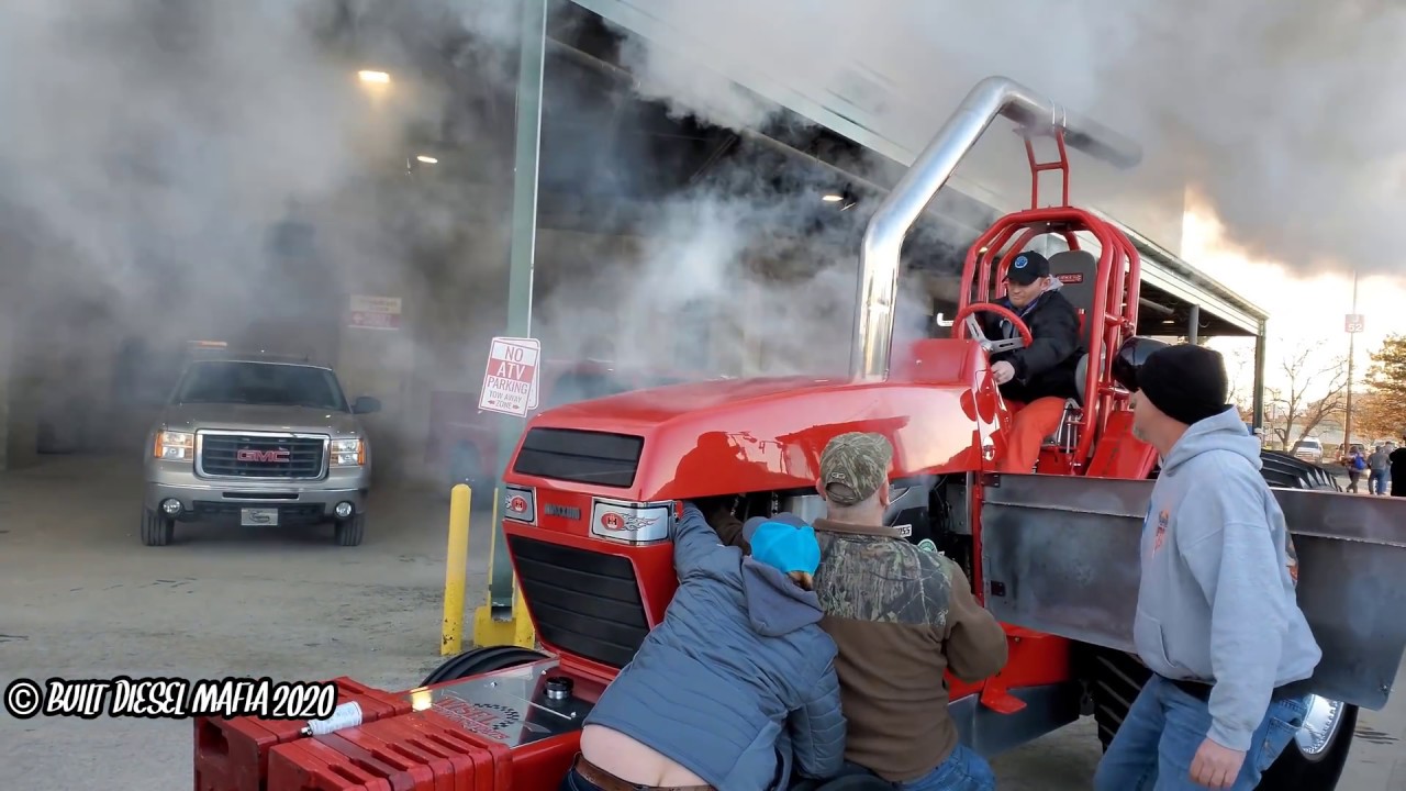COLD STARTS. PULLING TRACTORS IN THE WINTER. NATIONAL FARM MACHINERY ...