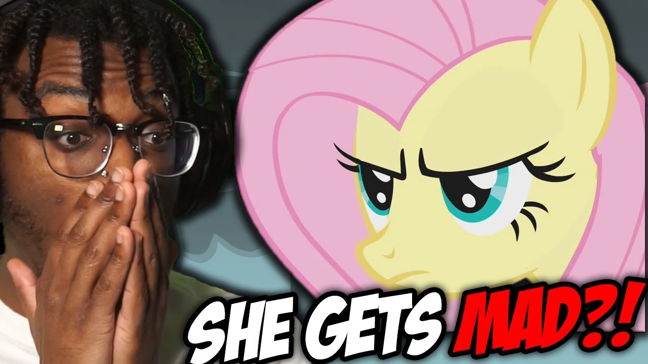FLUTTERSHY MAD IS SCARY! | My Little Pony: FiM Ep 7-8 REACTION | - YouTube