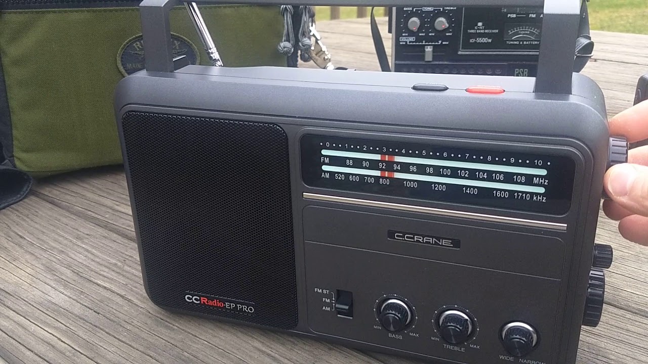 C. Crane CCRadio-EP Pro FM band scanning, muting - YouTube