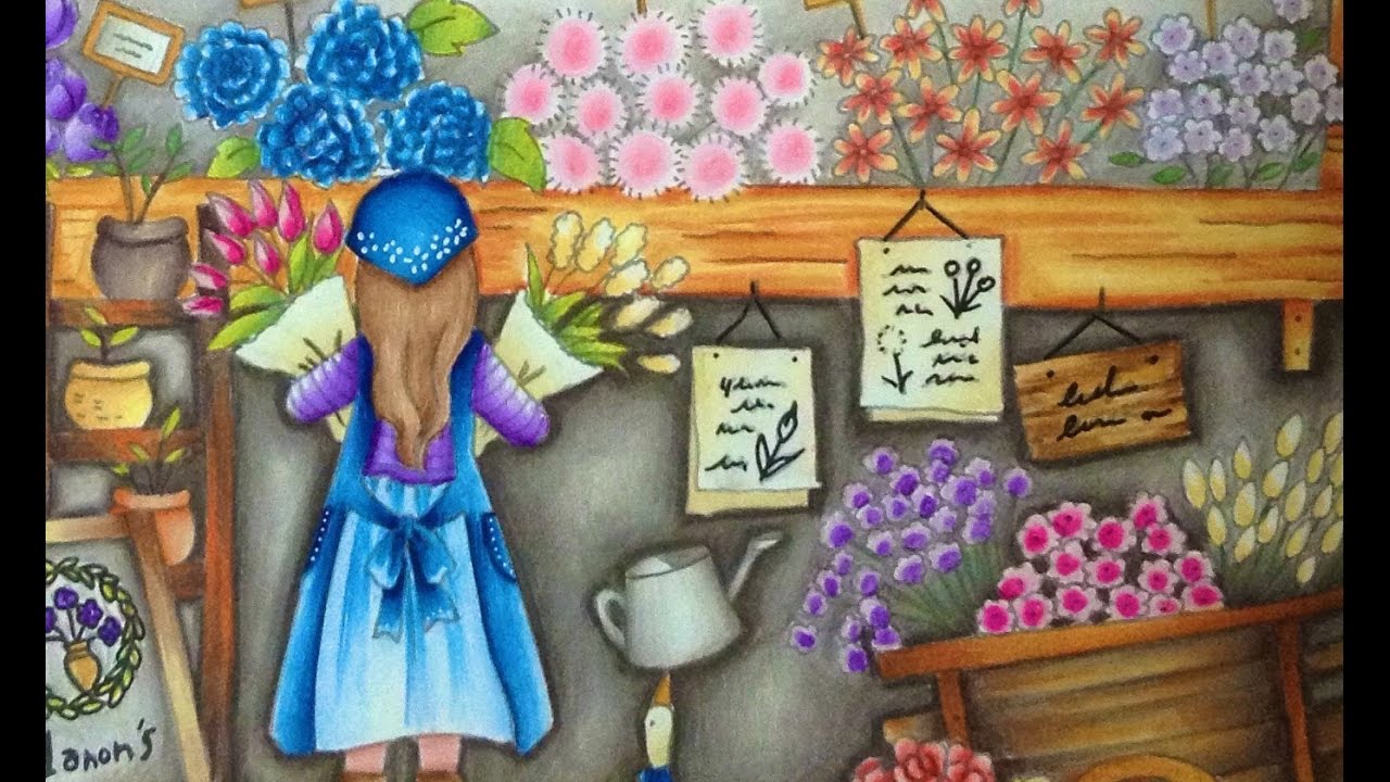 ROMANTIC COUNTRY - Eriy - color along part 4 - YouTube