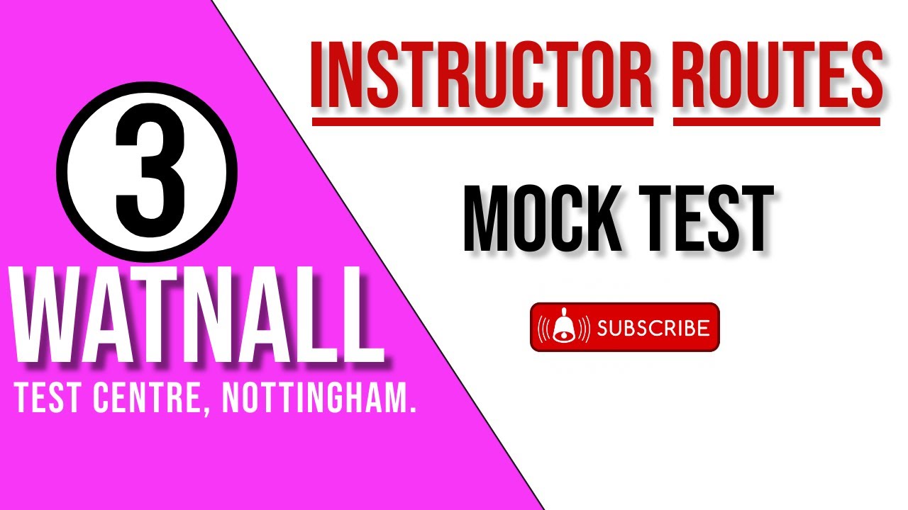 Watnall Test Centre Route 3 l Driving Test Routes l Nottingham Routes l ...