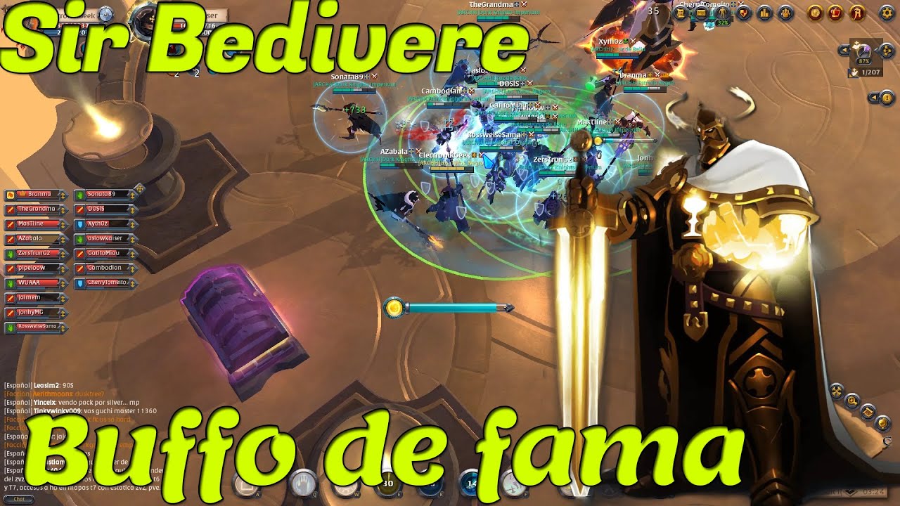 Albion Online Boss AVALONIANO Sir Bedivere - YouTube