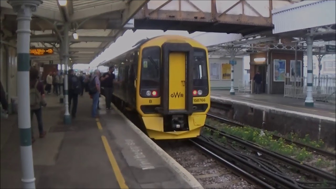 Great Western Railway 158-766 at Hove Station, 20th September 2018 ...