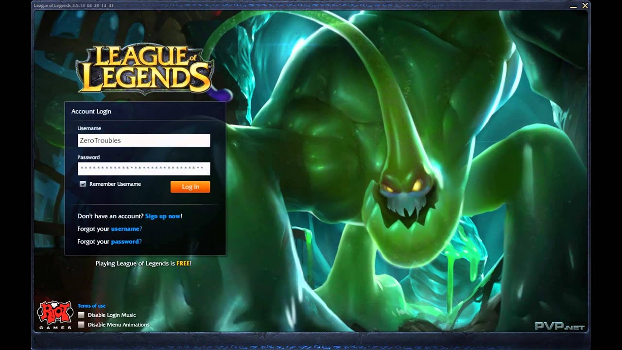 [HD] League of Legends - Zac Login Theme Song - YouTube