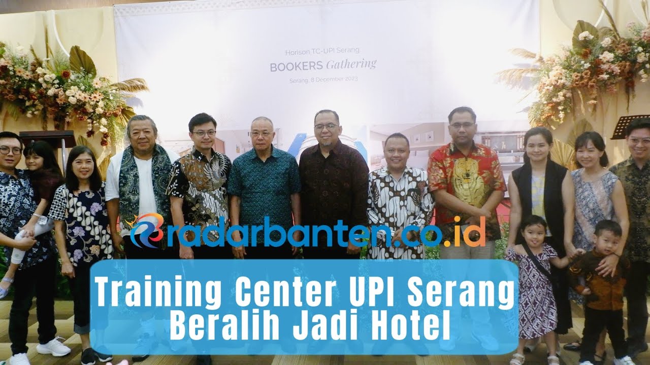 Training Center UPI Serang Beralih Jadi Hotel - YouTube