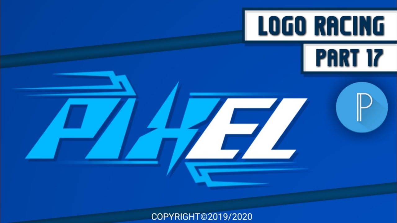 Tutorial membuat logo racing di Pixellab - Pixellab Design #19 - YouTube