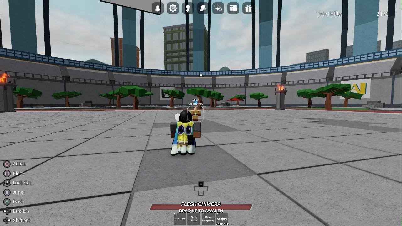 Roblox PS5 | Heroes Battlegrounds | Overhaul/Human Architect 92% Combo ...