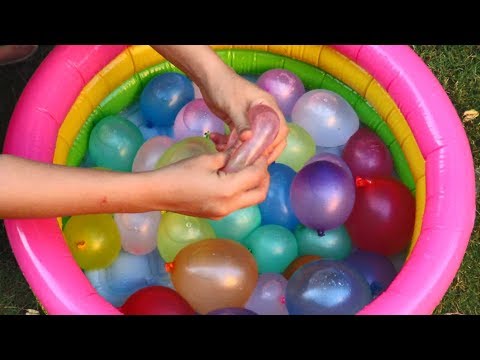 Blowing Balloons with fire + Fun Playtime with Magic balloons ...