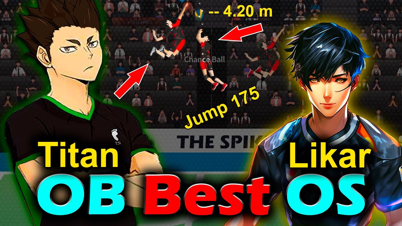 Titan and Likar. Best OB and OS position. Boom jump effect. The Spike ...