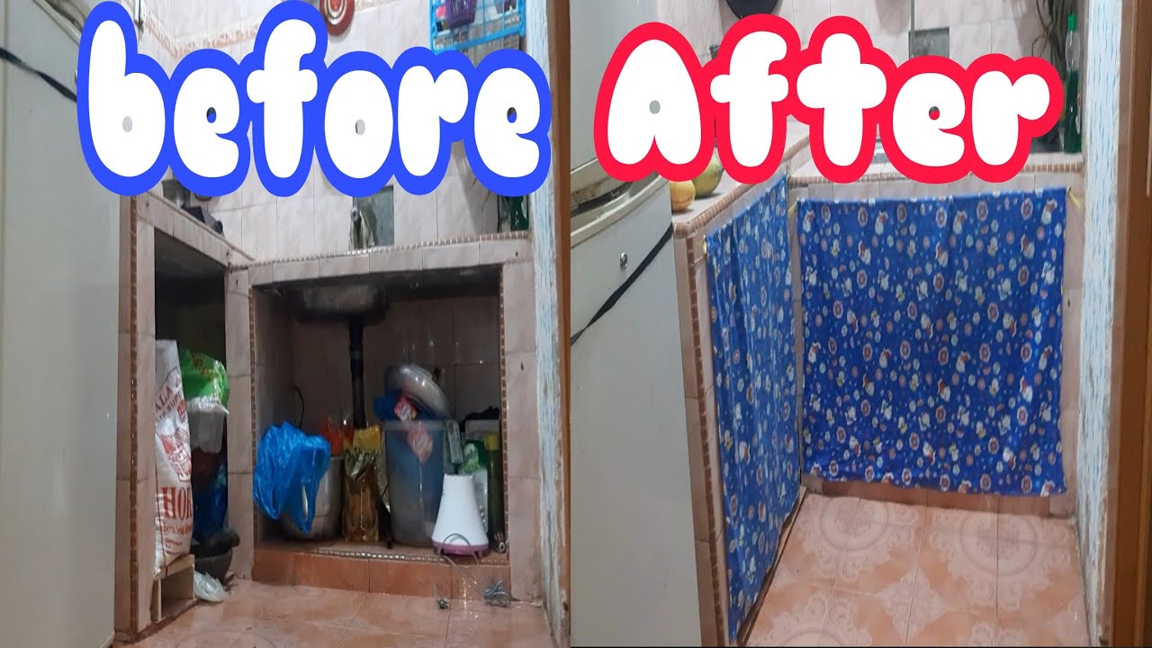 Rapikan meja kolong dapur Dapat harta karun🤣 - YouTube