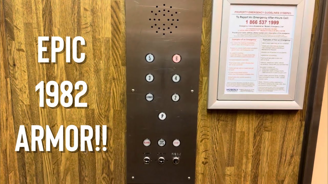EPIC Vintage 1982 Armor Traction Elevator at 655 Moberly Rd Vancouver ...