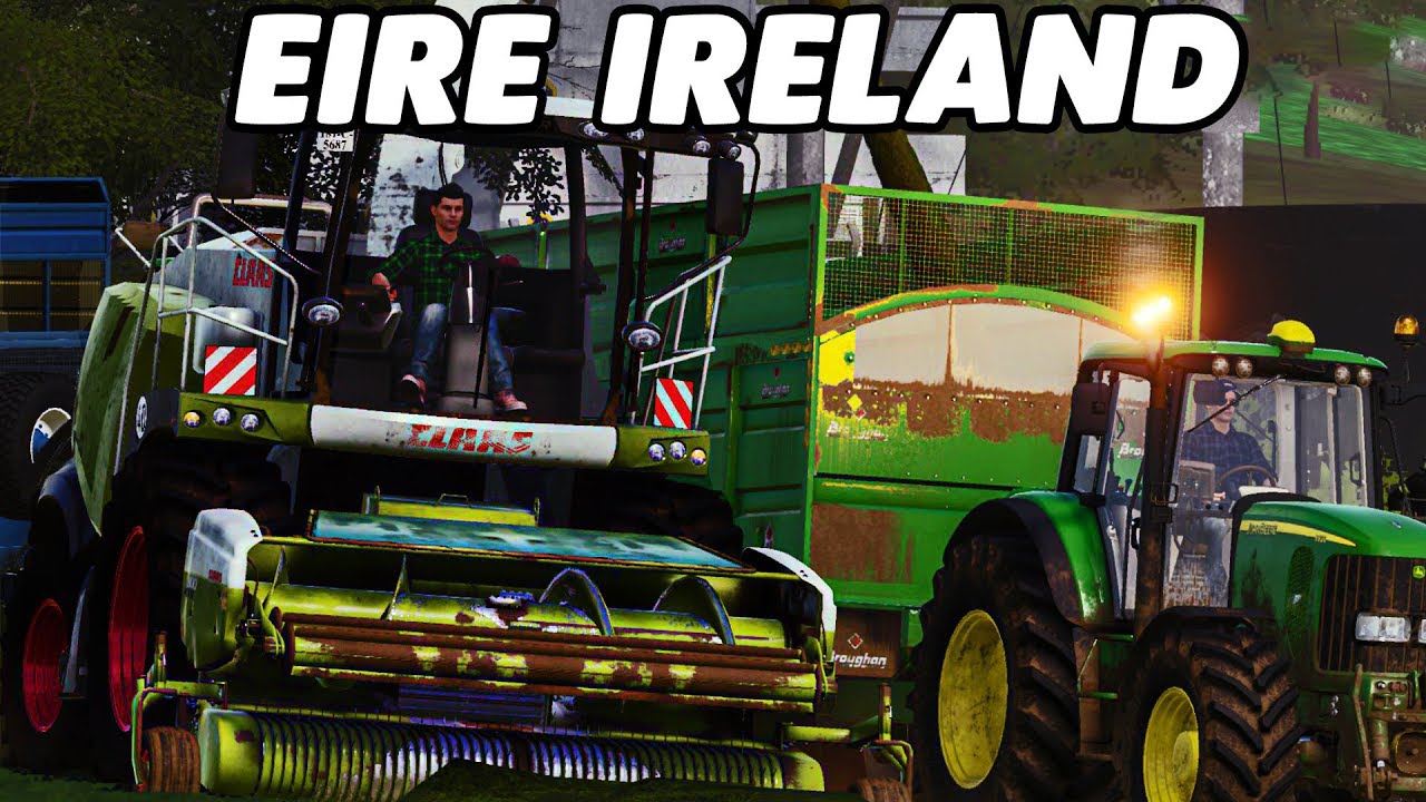 farming simulator 19 on eire ireland v2 two days in a row - YouTube