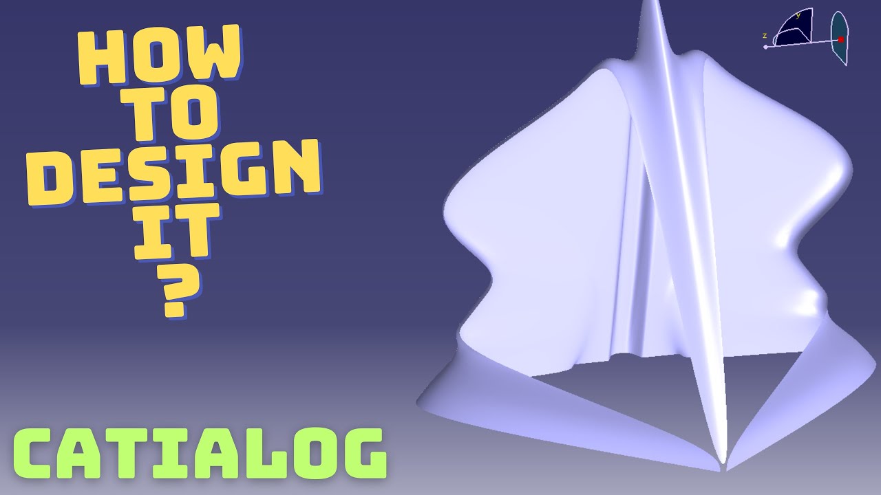 Imagine and Shape Module in CATIA V5 -CATIALOG - YouTube