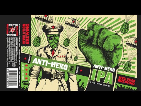 Beer Review #44 - Revolution Brewing - Anti Hero IPA - 6.5% ABV - YouTube