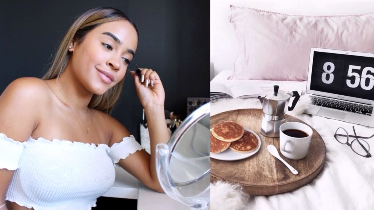 RUNNING LATE MORNING ROUTINE FOR SCHOOL! | Maria Bethany - YouTube