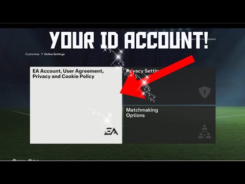 EA FC 24 HOW TO FIND YOUR EA ACCOUNT ID FOR PS5 PS4 XBOX AND PC - YouTube