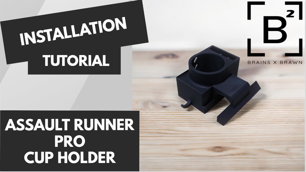 Snap On Cup Holder for Assault Runner Pro Treadmill Install Tutorial ...