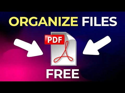 How to Organize PDF Files