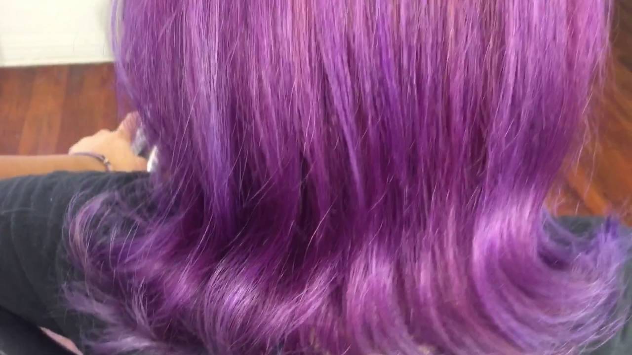 Purple Pixie Undercut HairTattoo by BVMDesigns ️ - YouTube