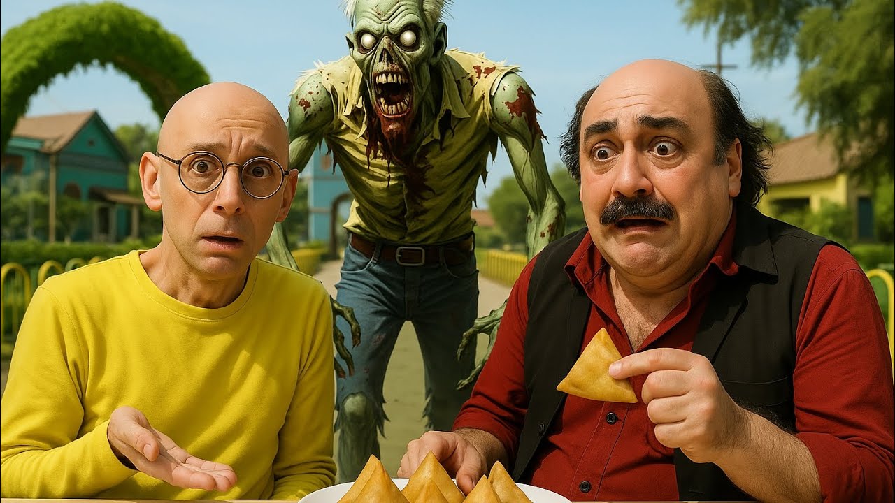 "Motu Patlu Zombie Mode 😱 | Horror Comedy Animation | Zombie Apocalypse ...
