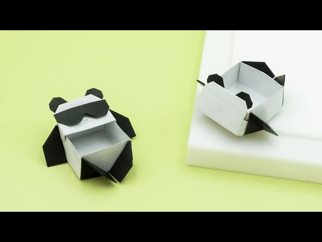 How To Make An Origami Giant Panda Red Panda Sleeping Coloring Page