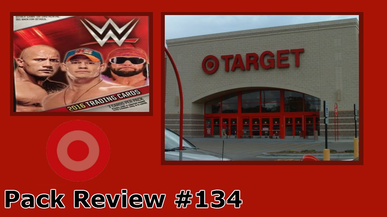 Pack Review #134: Target 2016 Topps WWE Retail Pack Break - YouTube