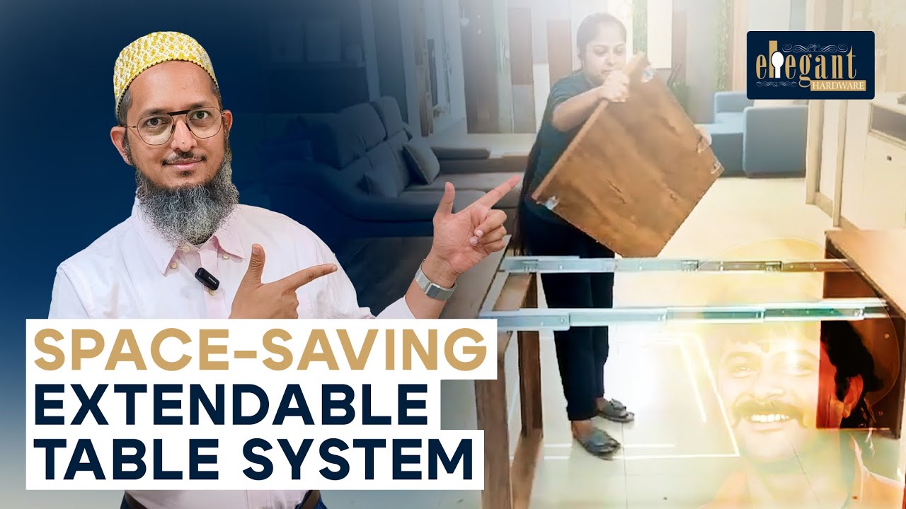 Extendable Table Mechanism - YouTube