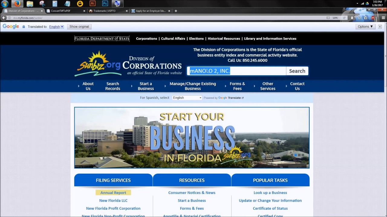 How to start your own business in Florida - YouTube
