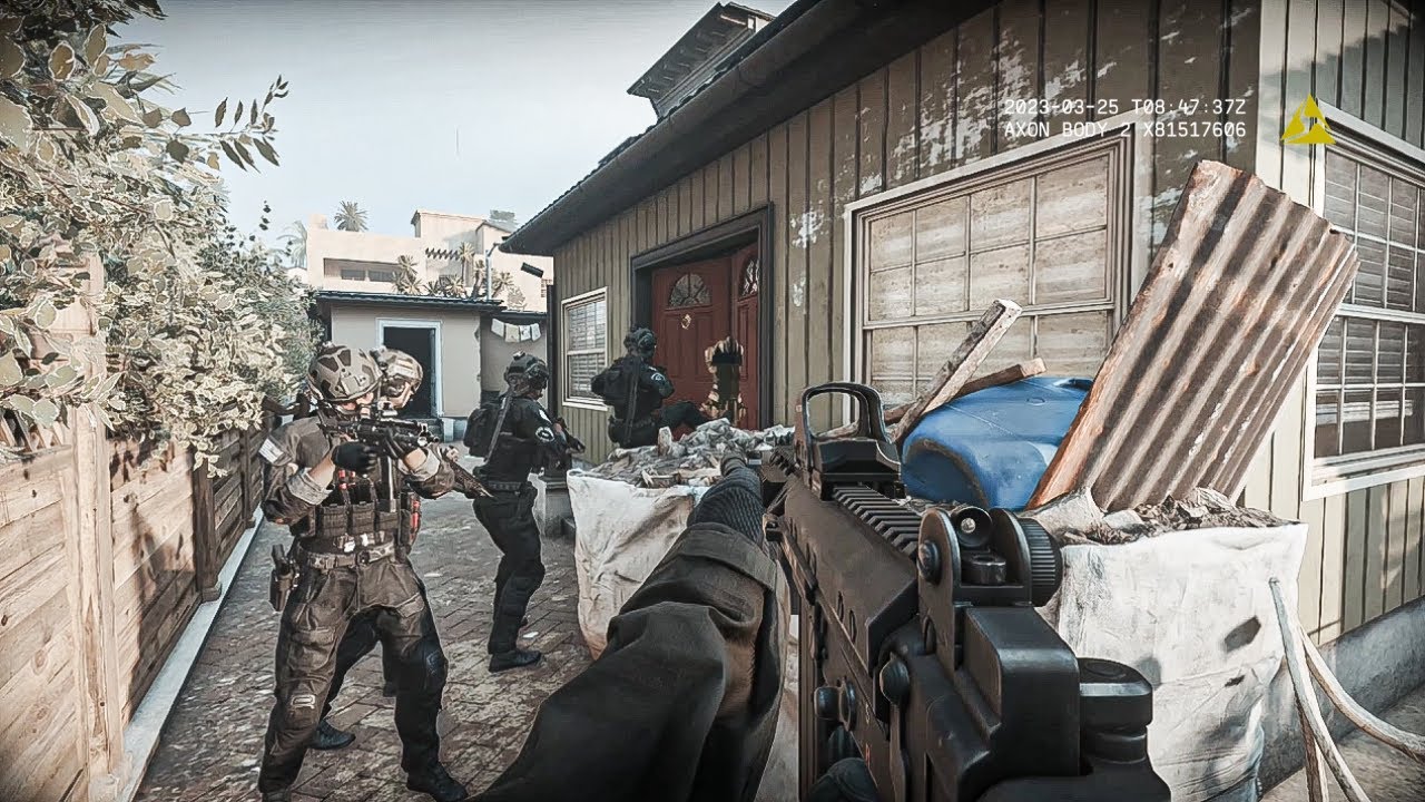 SWAT Raids a MANSION Taken Over by Armed Gangs – Ready or Not - YouTube